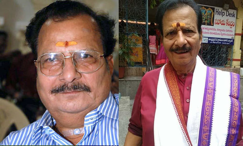 ప్ర‌ముఖ న‌టుడు రాళ్ల‌ప‌ల్లి క‌న్నుమూత‌ | Tollywood character artiste ...