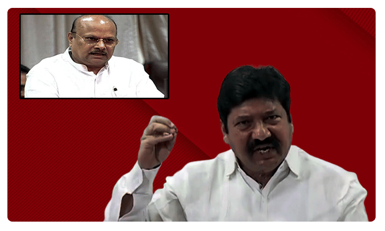 యనమలకు జోగి రమేష్ సవాల్ | Ycp mla jogi ramesh open challenge to ...