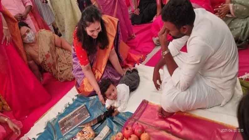 Paritala Ravindra annaprasana: అన్నప్రాసన రోజు టీడీపీ నేత పరిటాల ...