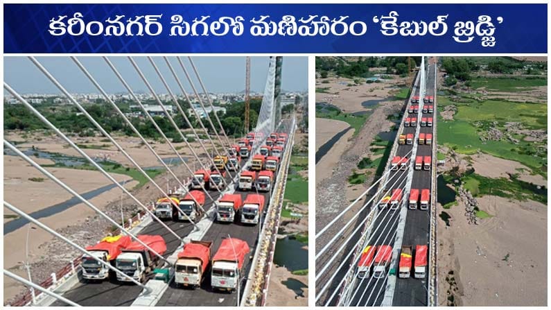 Cable Bridge: దక్షిణ భారతానికే మణిహారం.. కరీంనగర్ కేబుల్ బ్రిడ్జి ...