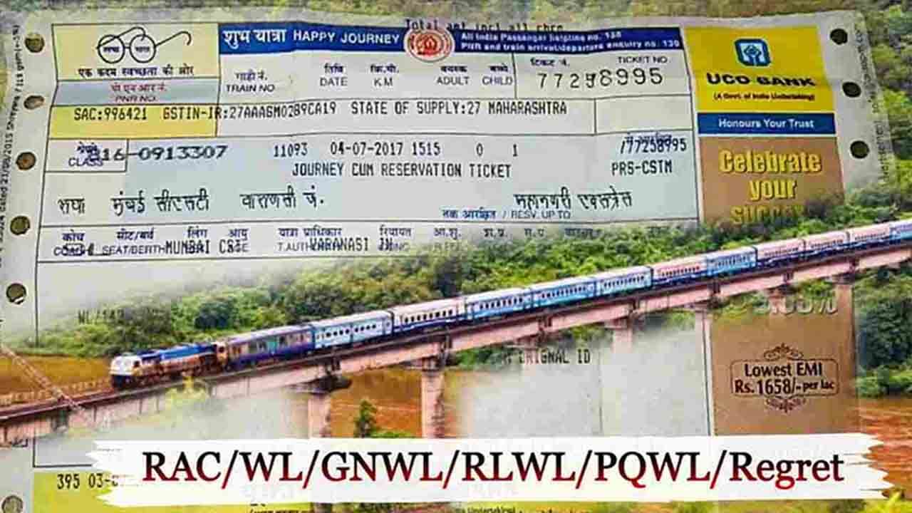 Train Reservation Codes: రైలు టికెట్ రిజర్వేషన్ సమయంలో టికెట్‌పై వచ్చే ...