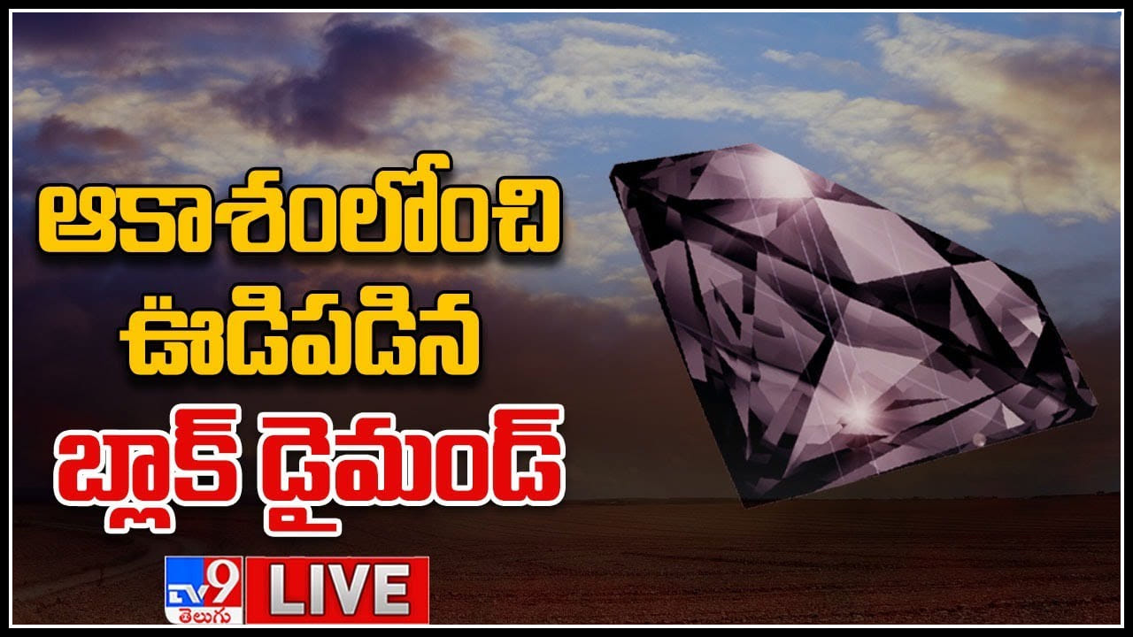Massive 555-Carat Black Diamond: ఆకాశంలోంచి ఊడిపడిన బ్లాక్ డైమండ్.. అతి ...