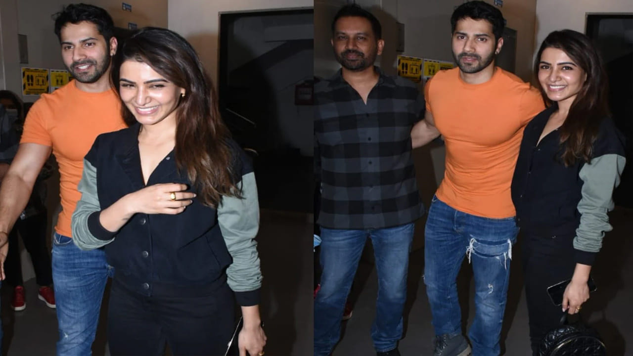 Samantha And Varun Dhawan: సామ్‌కు ఎస్కార్టులా మారిపోయిన బాలీవుడ్ ...