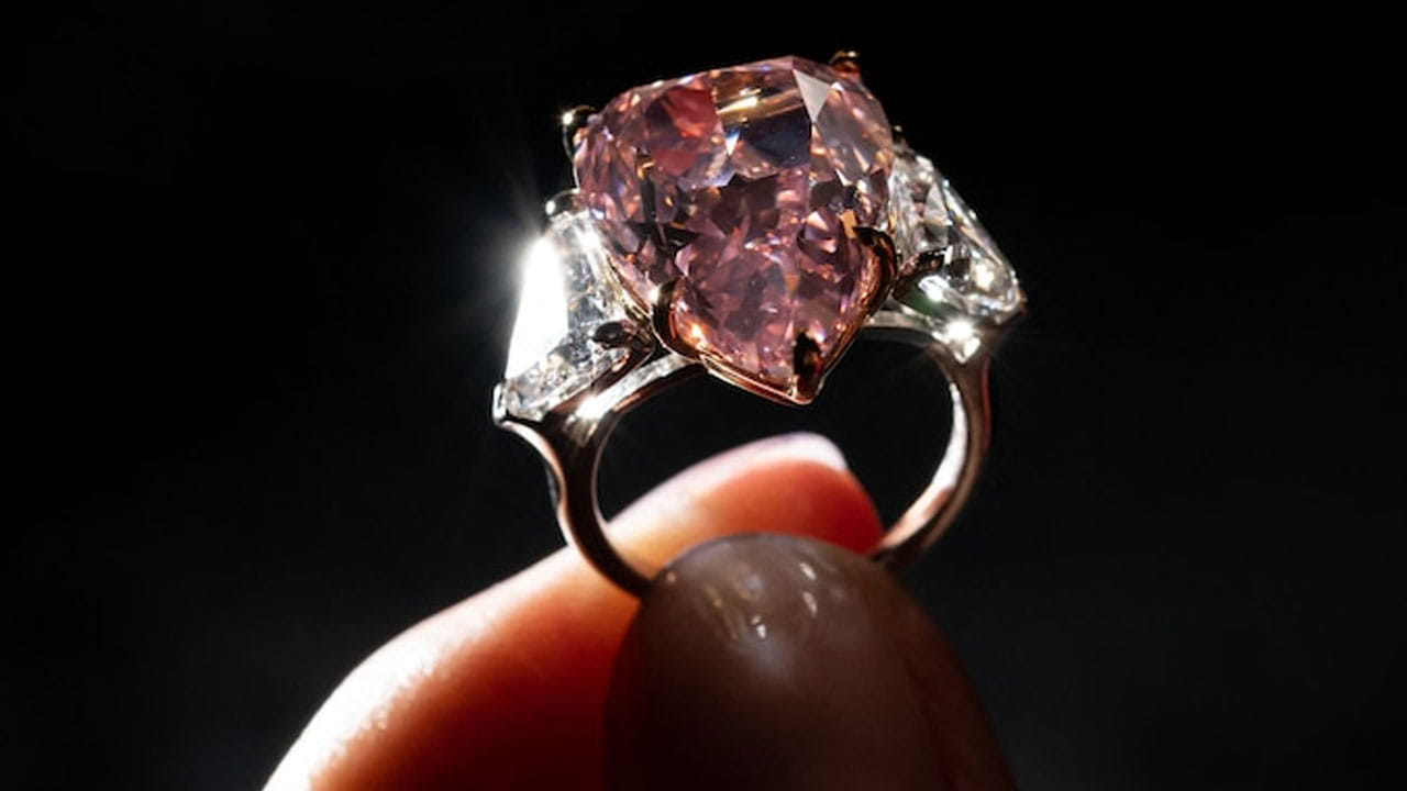 Pink Diamond: వేలానికి అరుదైన పింక్ డైమండ్.. రేటు ఎంతో తెలిస్తే గుండె ...