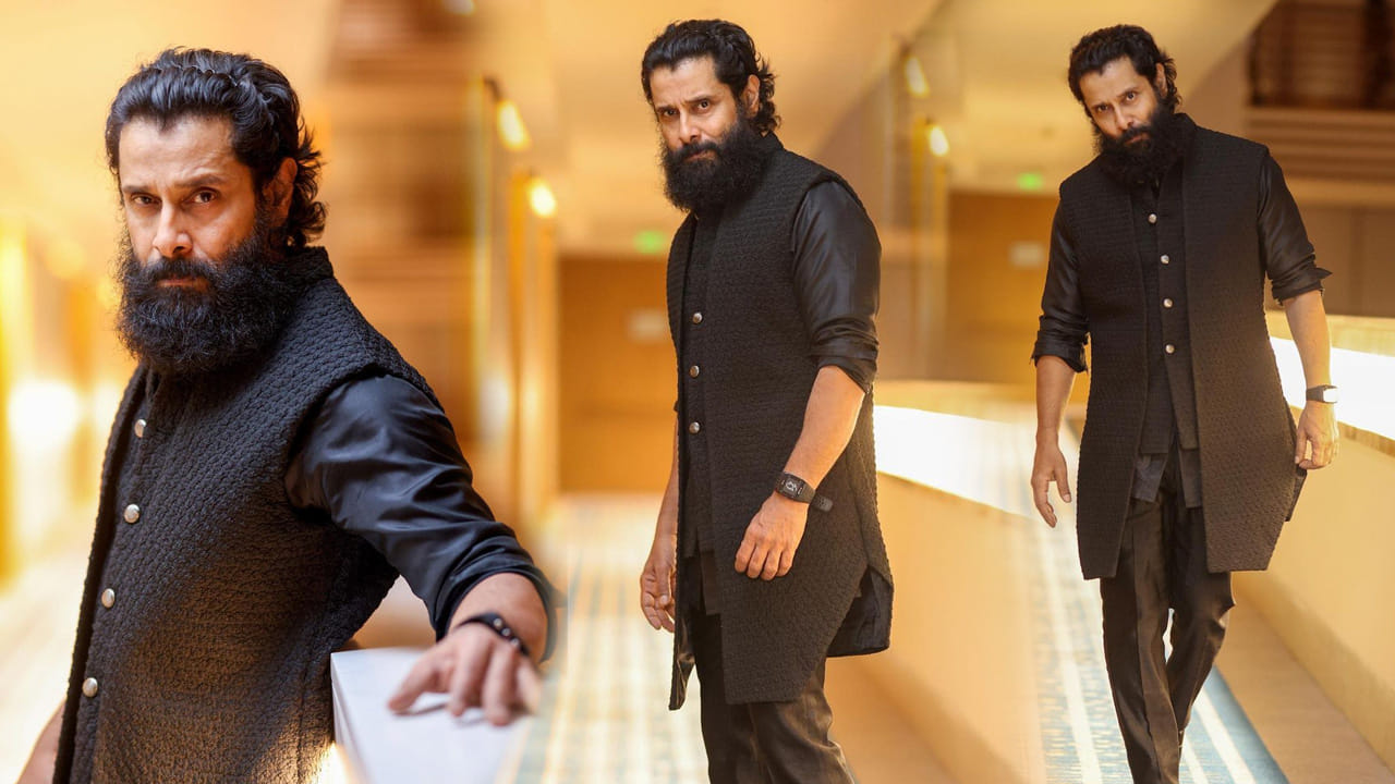 Vikram: చూపుల్లో రాజసం.. రాయల్ లుక్‏లో మరింత హ్యాండ్సమ్‏గా చియాన్ ...