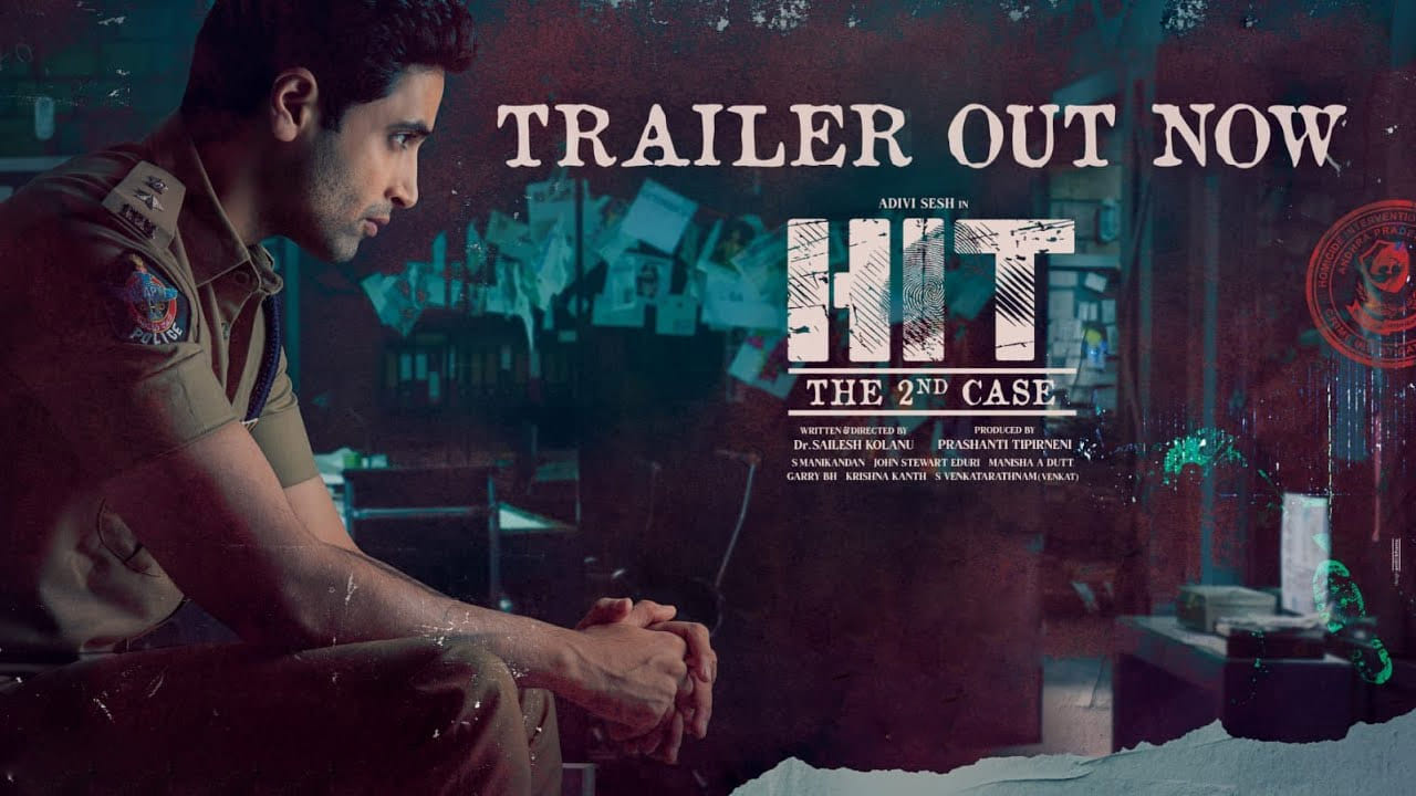 Hit 2 Trailer: హిట్ 2 ట్రైలర్ వచ్చేసింది.. మరోసారి అదరగొట్టిన అడివి శేష్.. వెన్నులో వణుకు ...