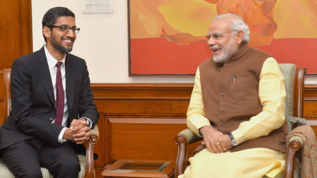Google CEO: మోదీజీ.. మీ నాయకత్వం సూపర్..! భారత్ వేగంగా మారుతోందంటూ ... Google CEO: మోదీజీ.. మీ నాయకత్వం సూపర్..! భారత్ వేగంగా మారుతోందంటూ ...