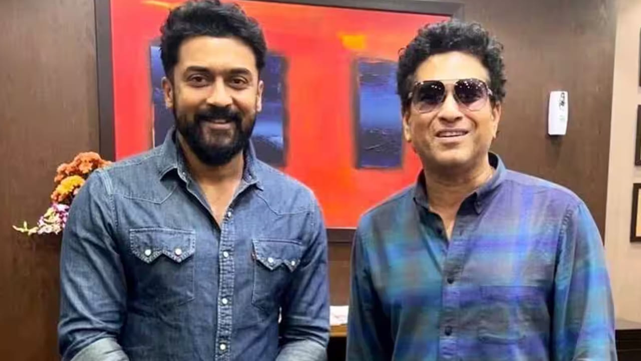 Suriya- Sachin: ఫొటో మూమెంట్‌.. మాస్టర్‌ బ్లాస్టర్‌ సచిన్‌ను కలిసిన ...