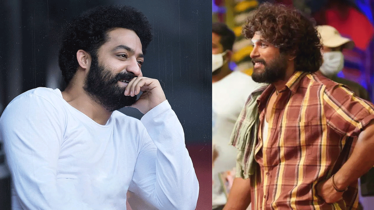 Jr.NTR-Allu Arjun: పుష్పరాజ్‏తో యంగ్ టైగర్.. 'పుష్ప 2' సెట్‎లో సందడి ...