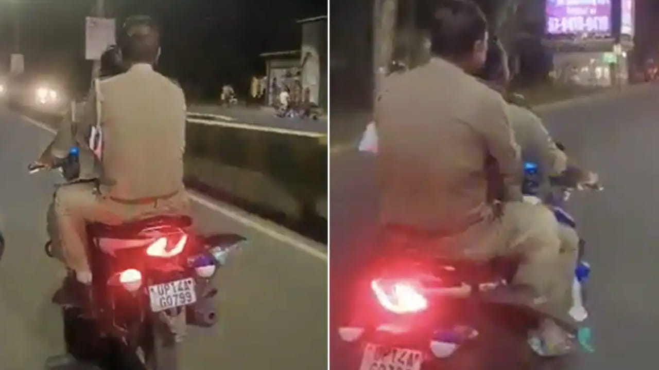 Viral Video: ట్రాఫిక్‌ రూల్స్‌ కామన్‌ పీపుల్స్‌కేనా..? మీకు వర్తించవా ...