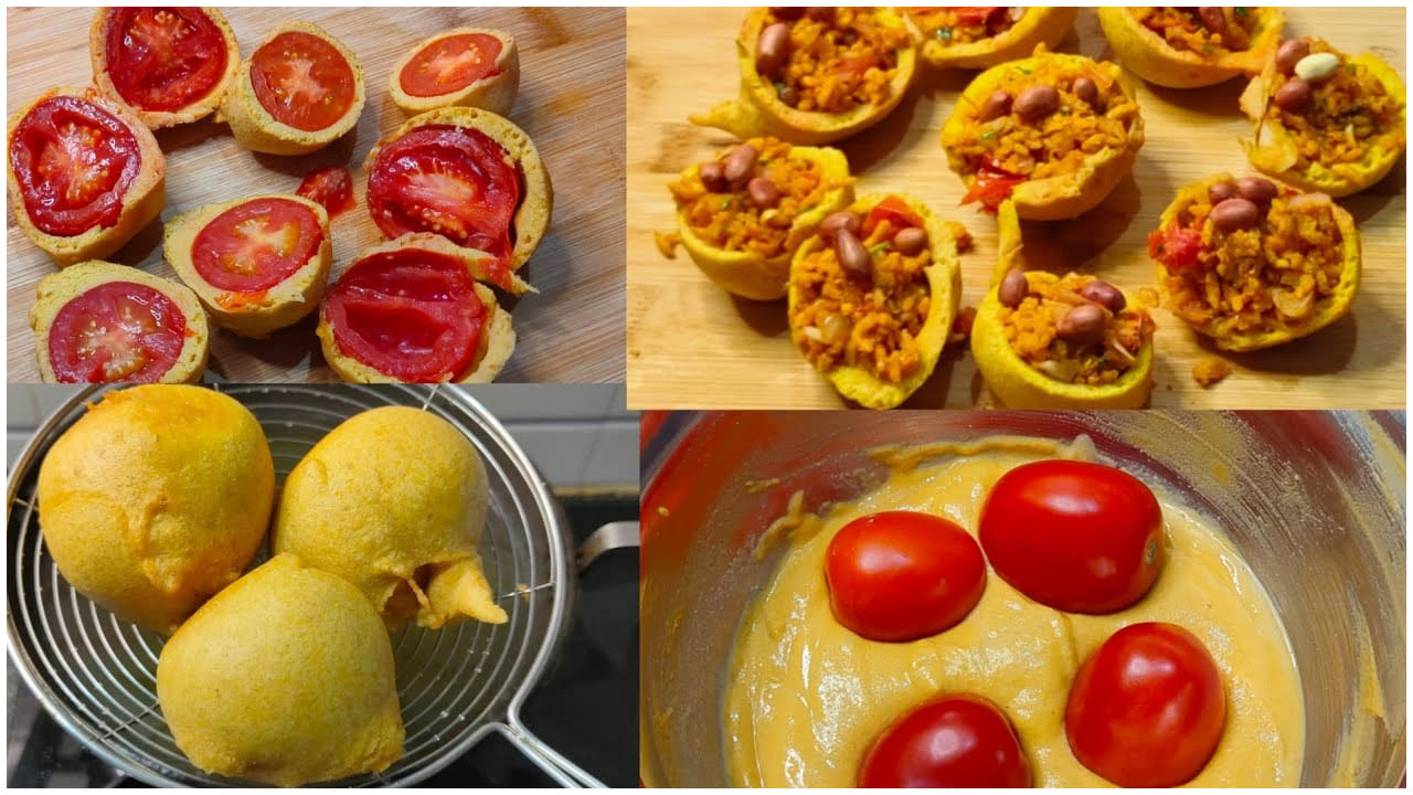 Tomato Bajji: వర్షం పడుతున్న సమయంలో టామాటో బజ్జి తింటే ఉంటది చూడూ.. ఇలా ...