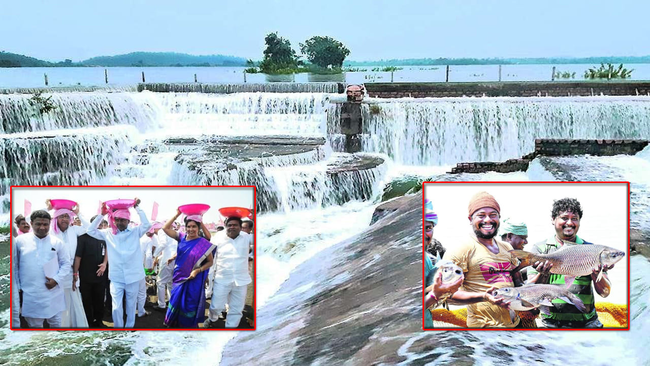 Telangana: తెలంగాణ వ్యాప్తంగా అట్టహాసంగా చెరువుల పండుగ.. సందండి చేసిన ...