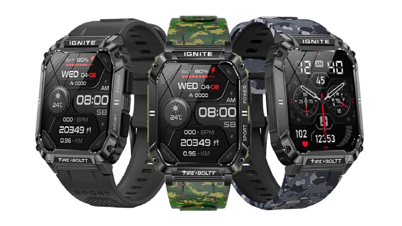 Fire-Boltt Combat Smartwatch: రఫ్ లుక్‌లో కేకపెట్టిస్తున్న స్మార్ట్ ...