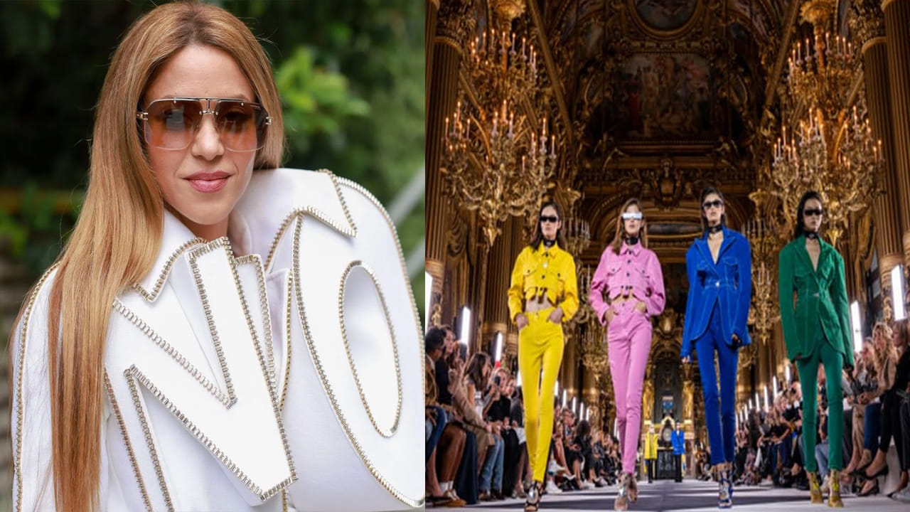 Paris Fashion Week: పారిస్ ఫ్యాషన్ వీక్‌లో షకీరా సందడి.. 'NO'తో డ్రెస్ ...