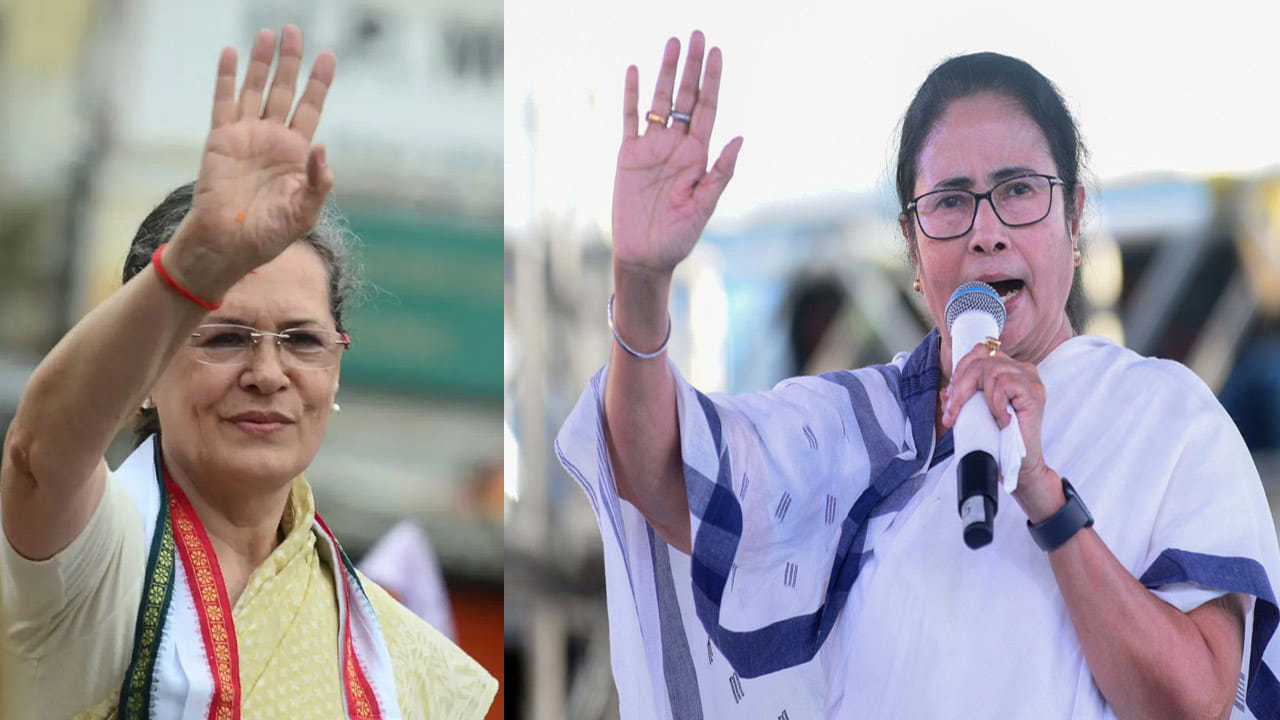 National: సోనియా గాంధీ రంగంలోకి దిగడంతో మనసు మార్చుకున్న మమత ...