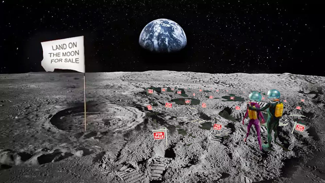 Land on Moon: చంద్రునిపై భూమి అమ్ముతున్నారు.. మీరు కొనాలని ...