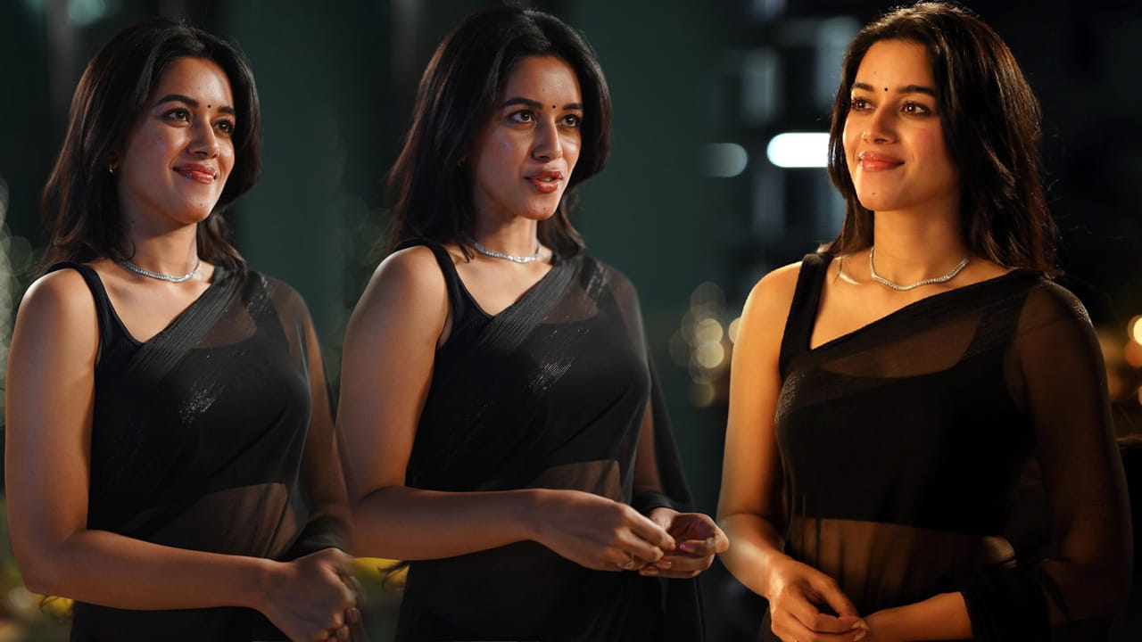 Mirnalini Ravi: ఆ నలుపు రంగులోనే మ్యాజిక్ ఉంది.. బ్లాక్ శారీలో మృణాళిని ...