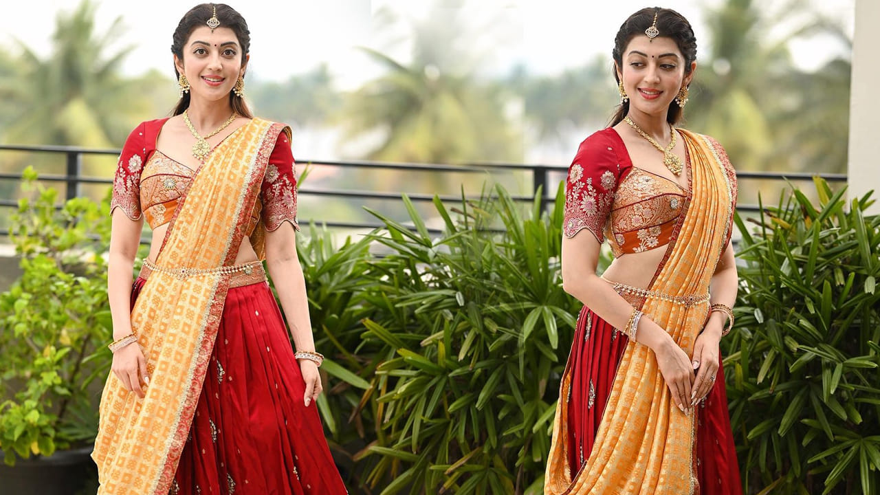 Pranitha Subhash : నిండు పూలకొమ్మ.. ఈ బాపుగారి బొమ్మ.. ప్రణీత సుభాష్ ...