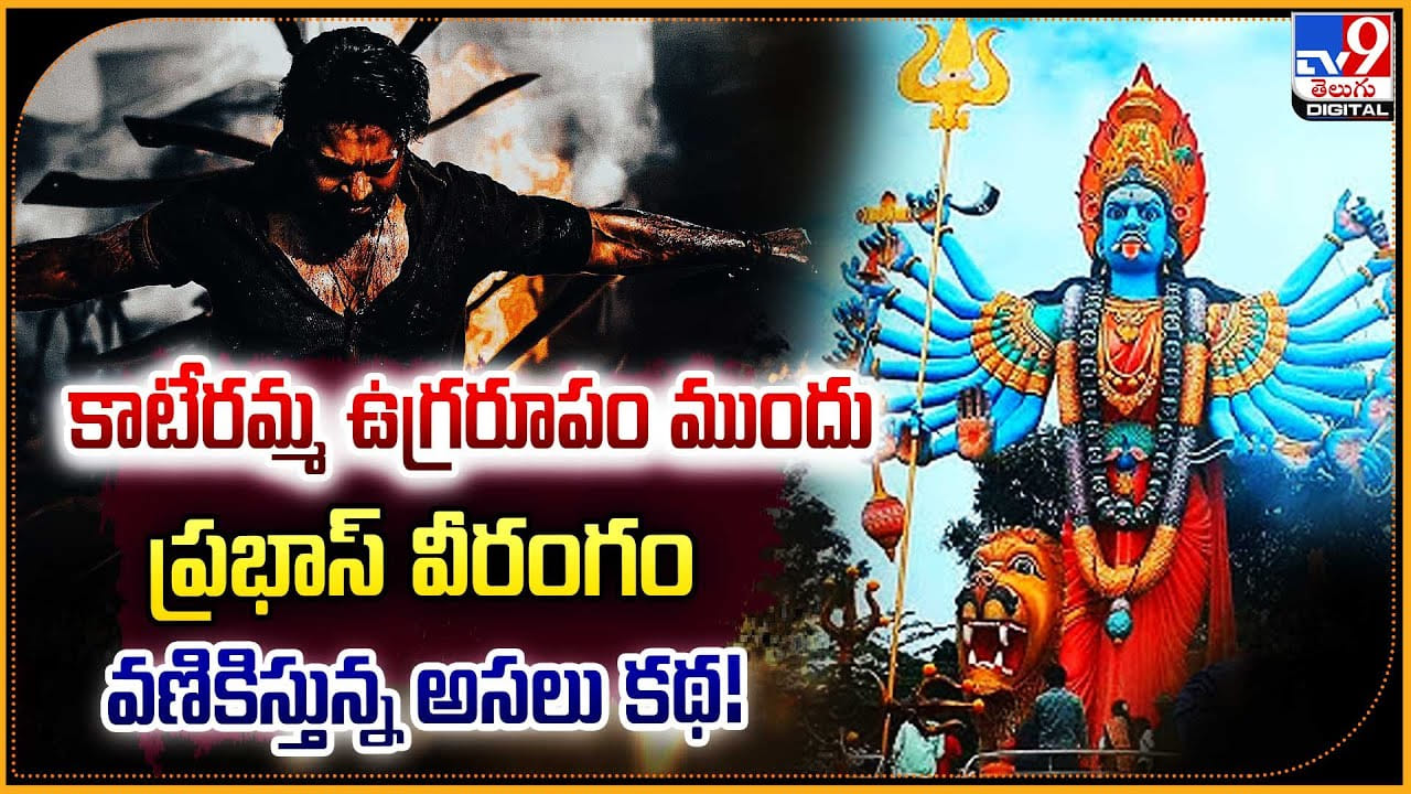 Prabhas - Salaar 2: కాటేరమ్మ ఉగ్రరూపం ముందు ప్రభాస్‌ వీరంగం ...