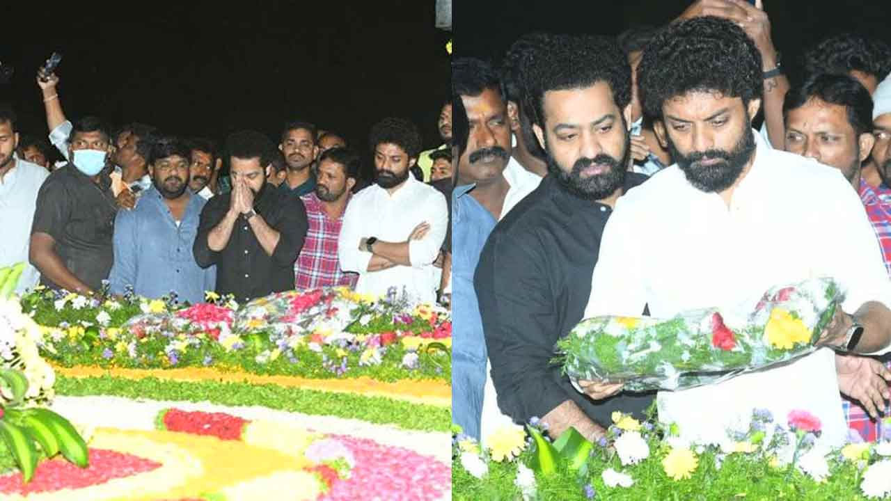 ఎన్టీఆర్ 28వ వర్ధంతి.. కుటుంబ సభ్యులతో పాటు రాజకీయ నాయకుల నివాళి.. - Telugu News | On the ...