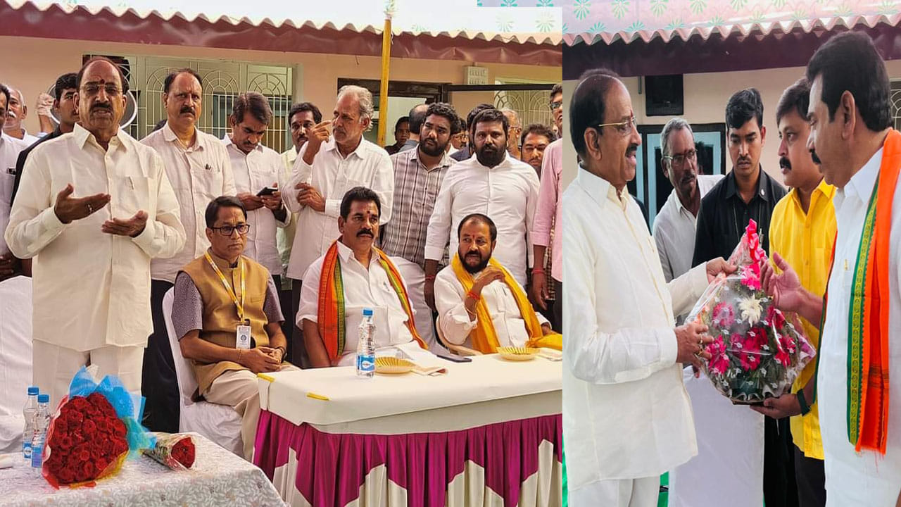 Thummala Tour: తెలంగాణ కాంగ్రెస్ మంత్రికి ఆంధ్ర టీడీపీ నేతల ఘన స్వాగతం ...