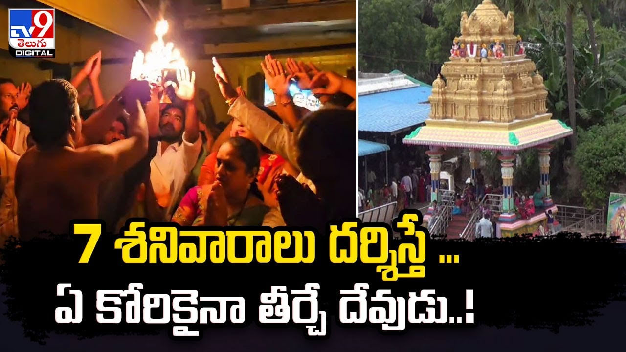 7 శనివారాలు దర్శిస్తే ... ఏ కోరికైనా తీర్చే దేవుడు - Telugu News | Visit vadapalli sri ...