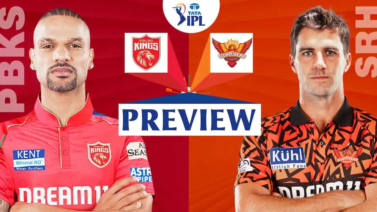 PBKS vs SRH: ఎస్‌ఆర్‌హెచ్ దూకుడిని పంజాబ్ అడ్డుకునేనా? ఇరుజట్ల మధ్య ...
