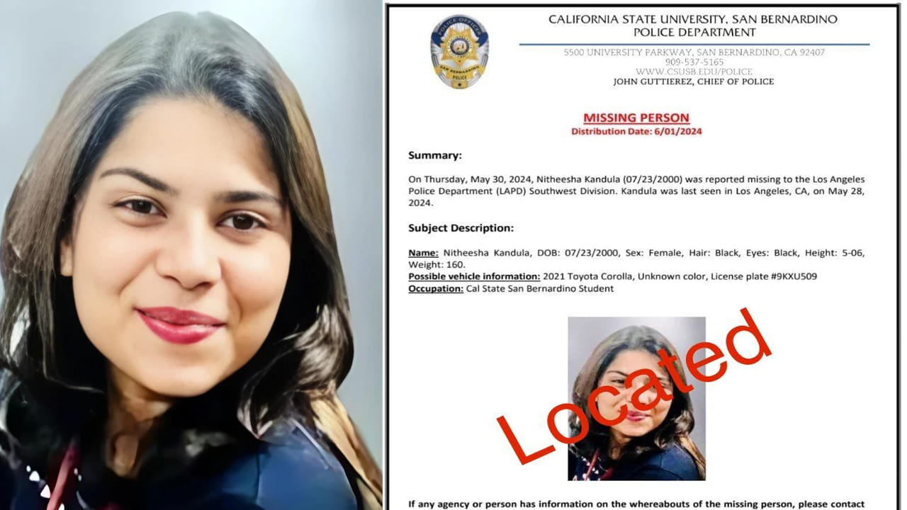 Hyderabad Student: హమ్మయ్య.. అమెరికాలో అదృశ్యమైన హైదరాబాద్ ...