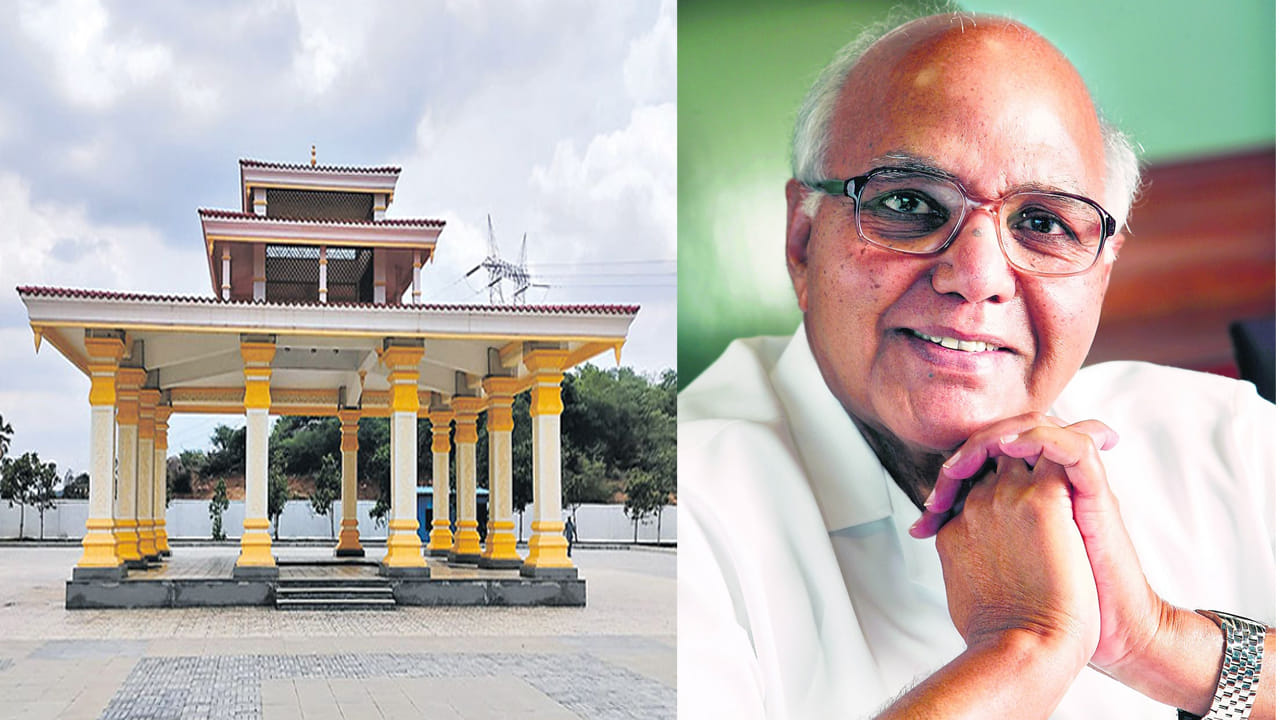 Ramoji Rao: మరణానికి ముందే స్మారక కట్టడాన్ని ఏర్పాటు చేసుకున్న రామోజీ ...