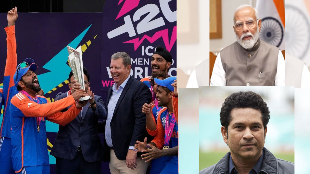 Team India ఛాంపియన్ జట్టుపై ప్రశంసలు ప్రధానితో సహా శుభాకాంక్షలు