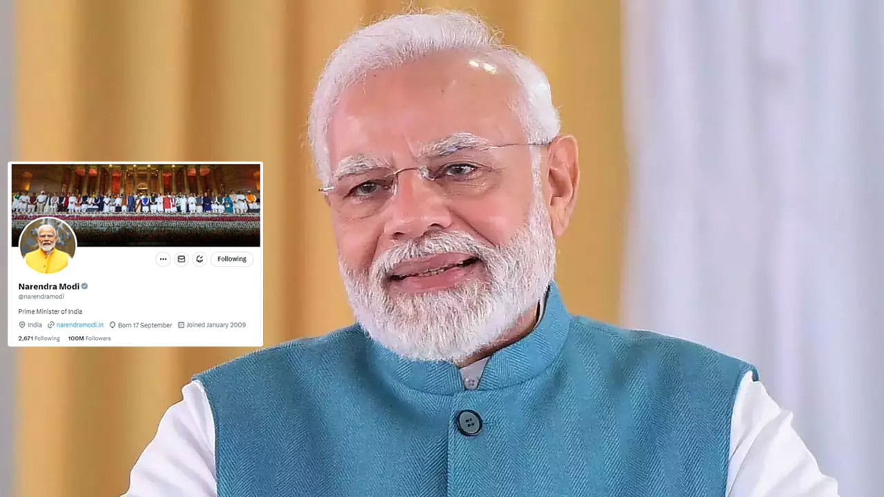 PM Modi: చరిత్ర సృష్టించిన ప్రధాని నరేంద్ర మోదీ.. 100 మిలియన్లు దాటిన ఫాలోవర్ల సంఖ్య.. - Telugu ...