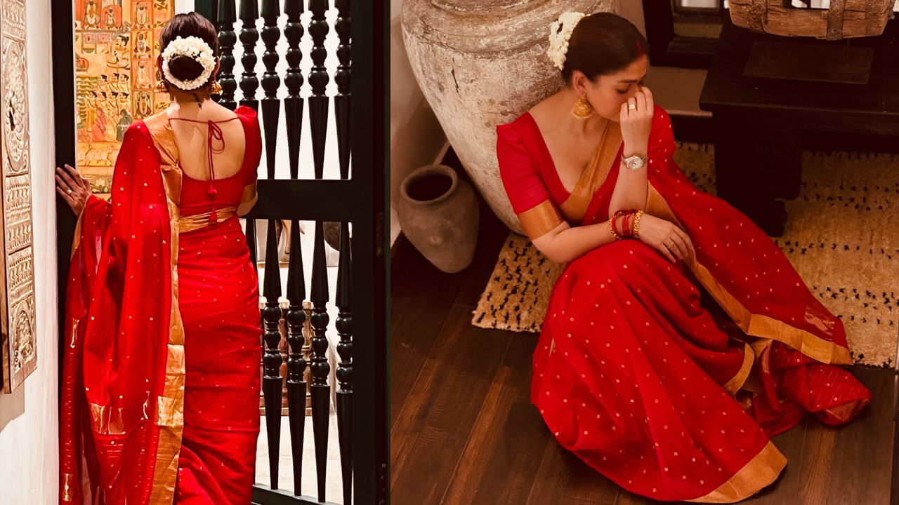 Tollywood: ఎర్ర చీరలో కట్టిపడేస్తోన్న అందం.. సౌత్ ఇండస్ట్రీలో ఈ అమ్మడు ...