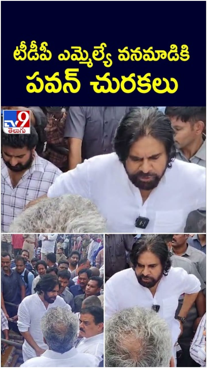 టీడీపీ ఎమ్మెల్యే వనమాడికి పవన్‌ చురకలు - Telugu News | Pawan Kalyan pulls up TDP MLA Vanamadi ...