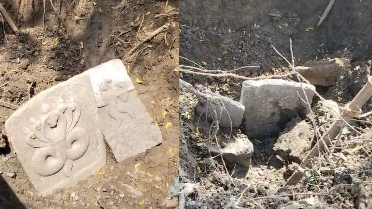 బయటపడిన పురాతన విగ్రహాలు! ఇంకా ఉన్నాయి, తవ్వకాలు జరపాలని స్థానికుల ...