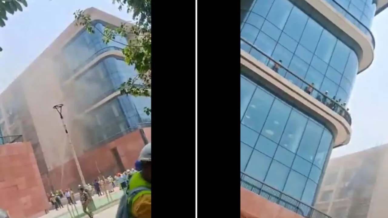 ఢిల్లీలో భారీ అగ్నిప్రమాదం.. సీసీఎస్ భవనంలో చెలరేగిన మంటలు..! | New ...