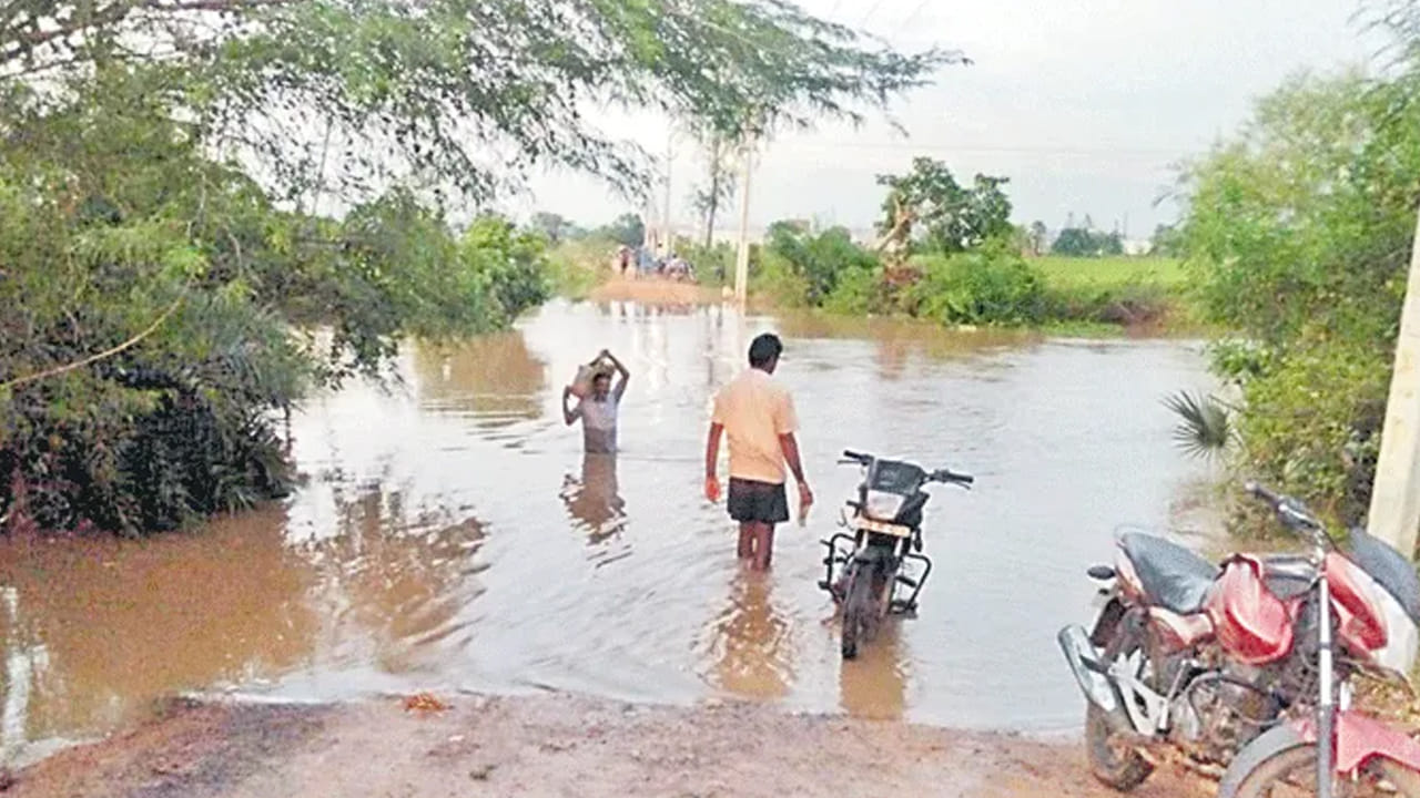 Telangana: : వరదలో కొట్టుకువచ్చిన ప్యాకెట్లు - వాటి లోపల ఏముందా అని ...