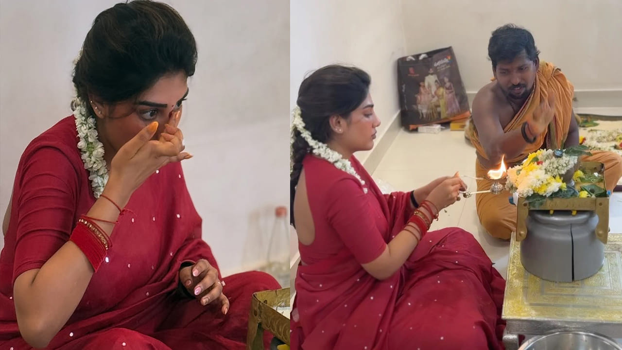Actress: తల్లితో కలిసి శివుడికి ప్రత్యేక పూజలు, అభిషేకాలు.. ఫోటోస్ ...