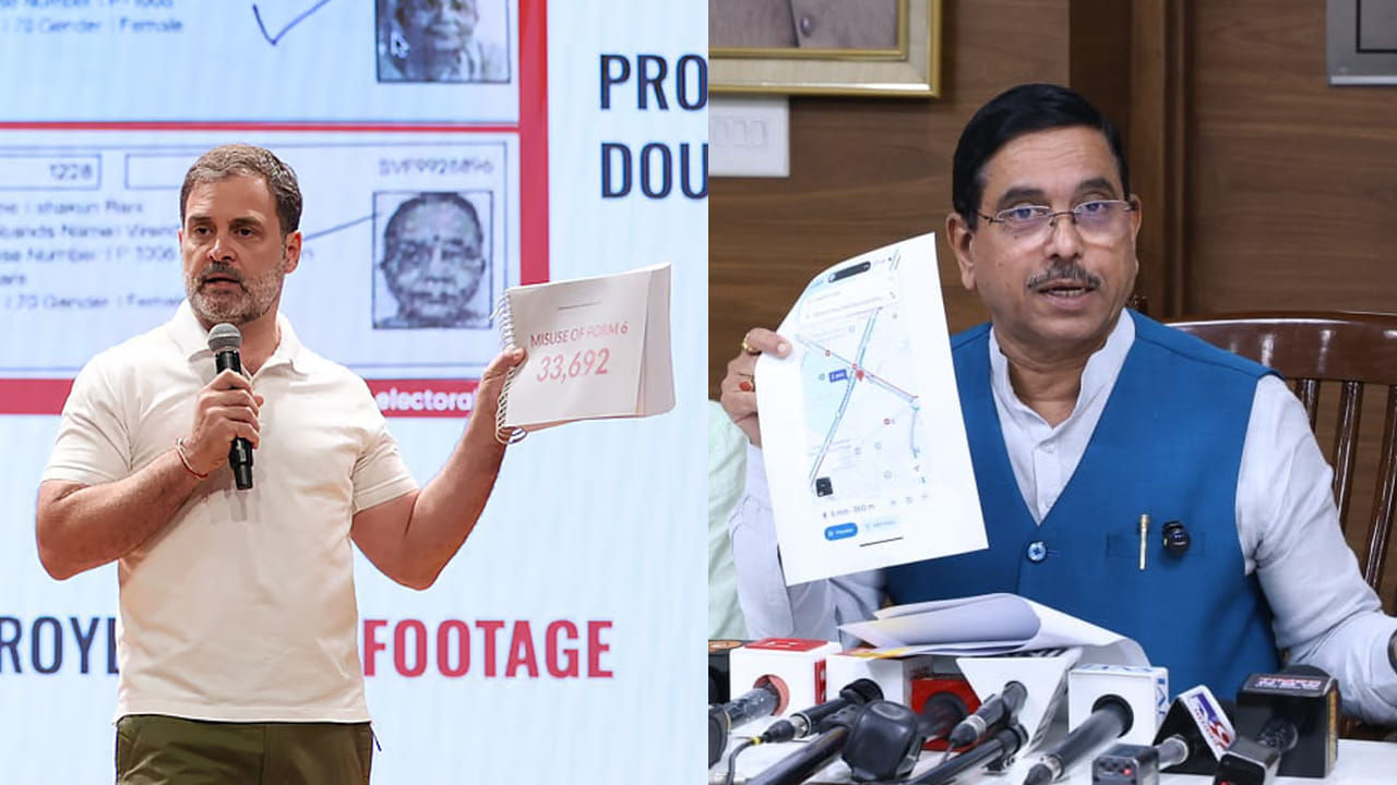 Pralhad Joshi: ఈసీపై రాహుల్‌ గాంధీ వ్యాఖ్యలకు కేంద్రమంత్రి ప్రహ్లాద్‌ జోషి కౌంటర్! - Telugu News ...