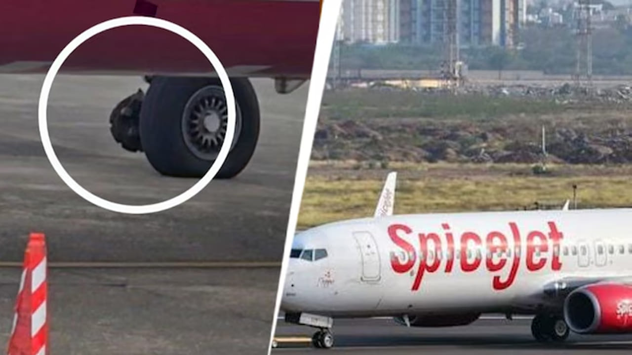 Watch: గాల్లో విమానం.. రన్‌ వేపై ఊడిన టైర్.. పైలట్లు ఏం చేశారంటే ...