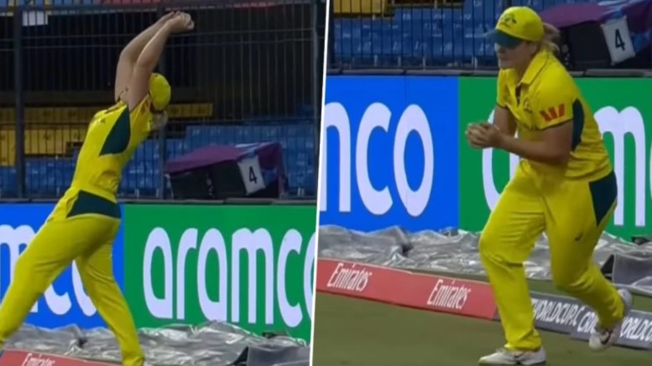 Amazing Catch : ఐసీసీ మహిళల ప్రపంచ కప్‌లో అద్భుతం..బౌండరీ లైన్‌పై ...